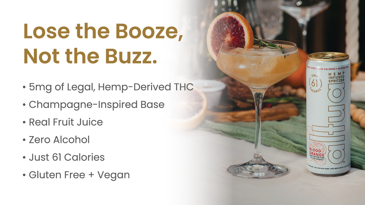 Altua Hemp Infused Spritzer Collection